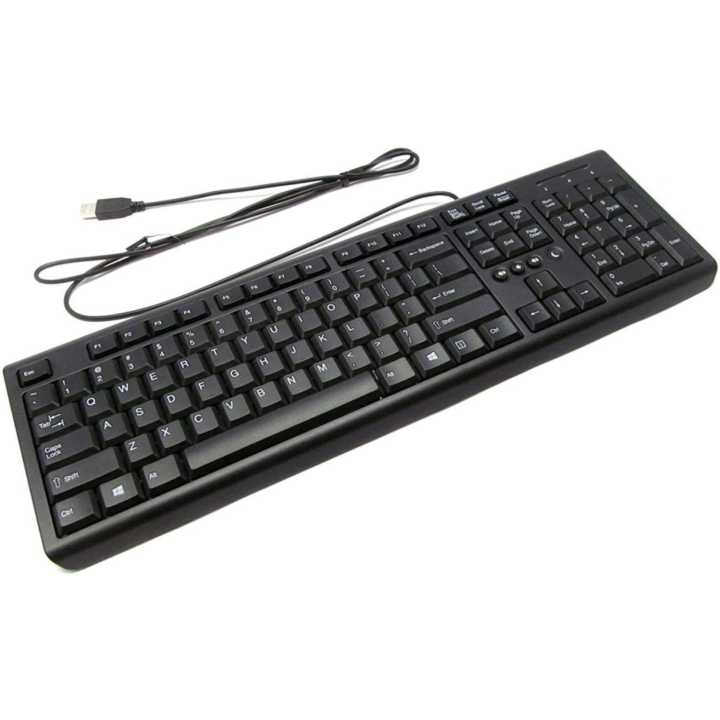 Wired Usb English Basic Keyboard | Daraz.com.np