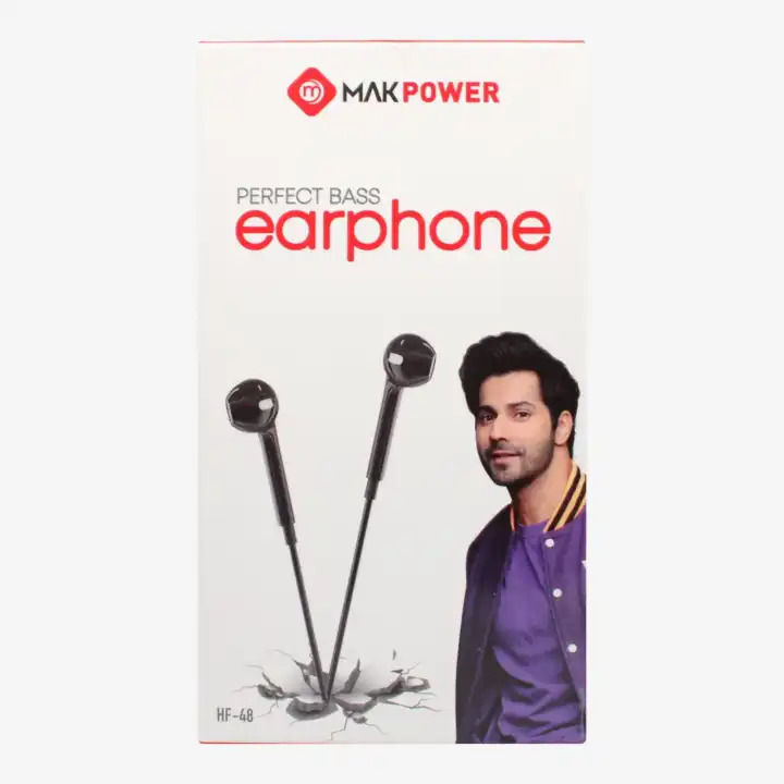 Mak Power perfect Bass Earphone Hf-48 | Daraz.com.np