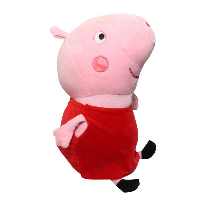 Pink And Red Color Stuffed Peppa Pig Toy | Daraz.com.np