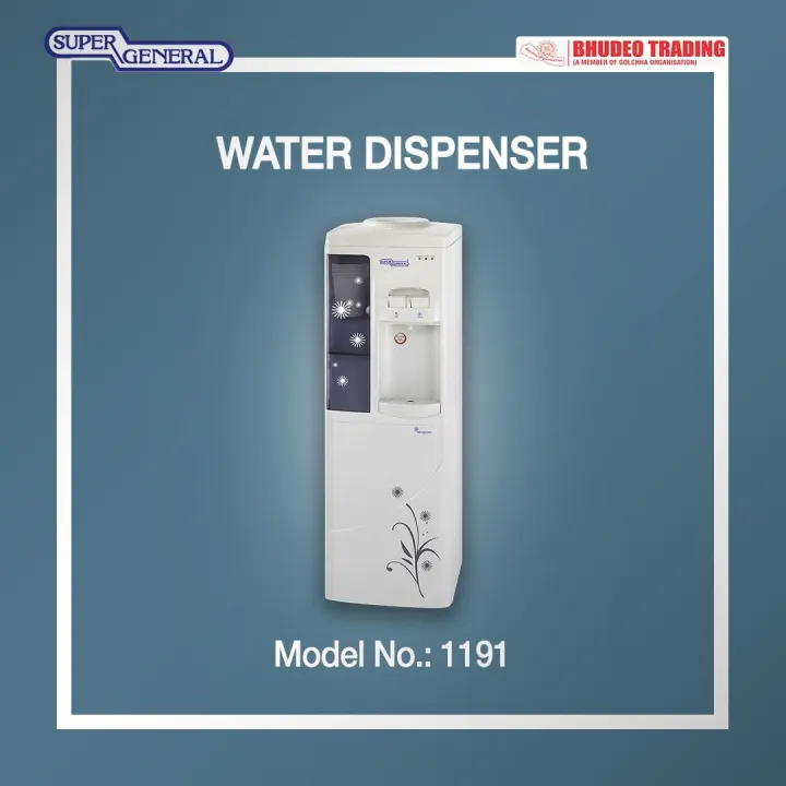 Super General Water Dispenser With Refrigerator-SGL1191 | Daraz.com.np