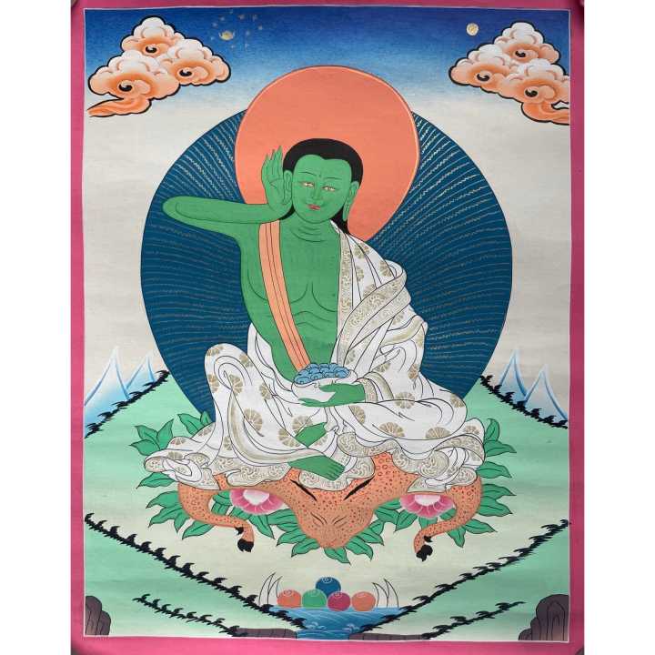 Milarepa Thangka Tibetan Thangka Painting | Daraz.com.np