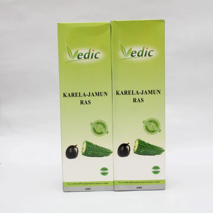 Set OF 2 Vedic Karela-Jamun Ras 1000 ml | Daraz.com.np