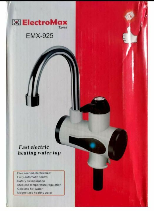 Electromax 925 Fast Electric Water Heating Tap Digital Temp Display ...