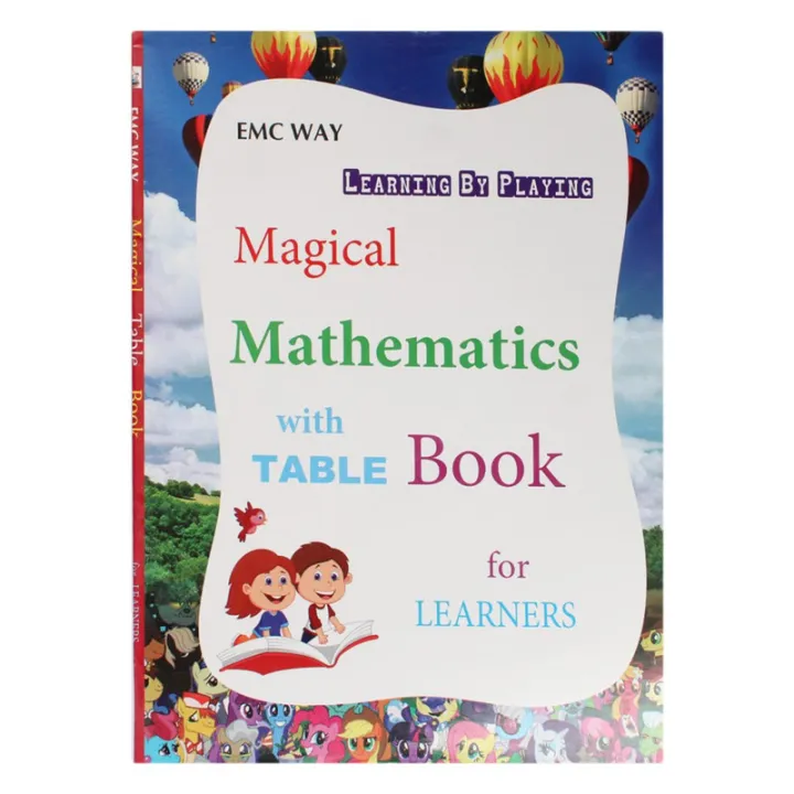 EMC Way Learning By Playing Magical Mathematics with Table Book For Learners | Daraz.com.np