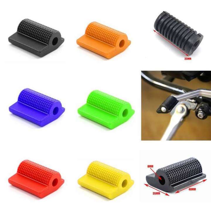 1pcs Universal Motorcycle Gear Shift Lever Pedal Foot Pad Rubber Cover ...