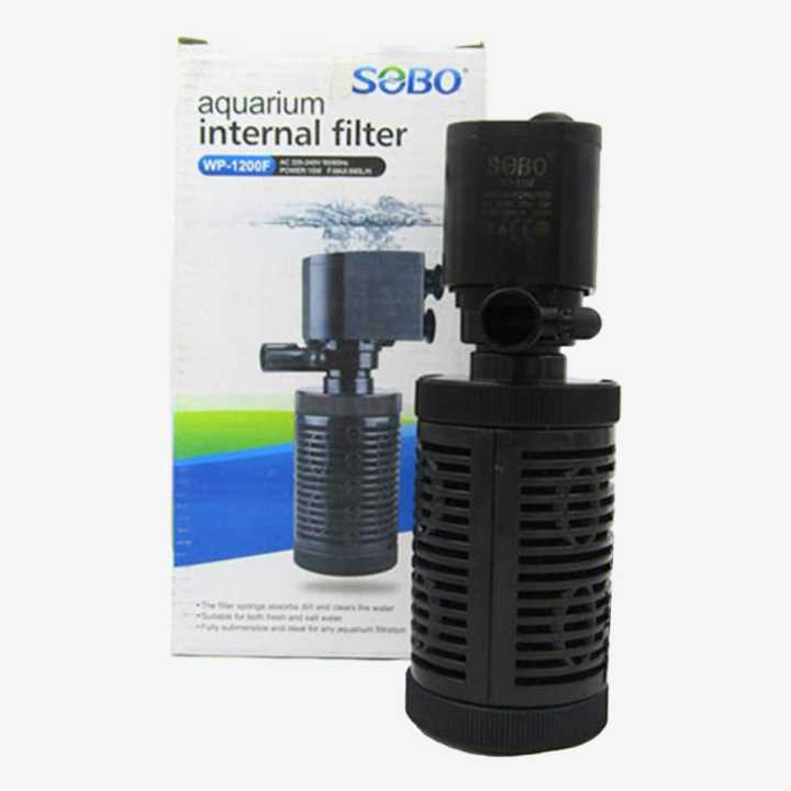 SOBO Internal Filter 15W WP-1200F For Aquarium by Crown Aquatics ...