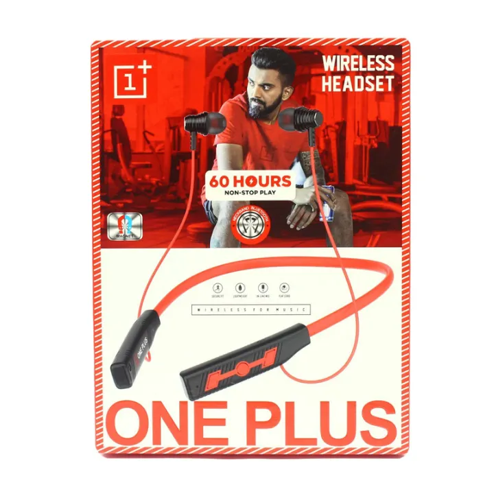 Red One Plus Wireless Neckband Headset | Daraz.com.np
