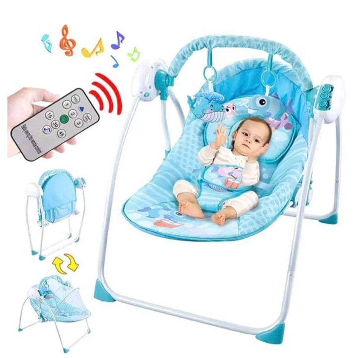 Kids Zone - Baby Electric Auto Swing Rocker | Daraz.com.np