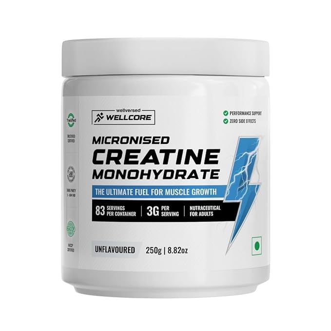 Wellcore Creatine Monohydrate(Unflavoured, 83 Sevings) | Daraz.com.np