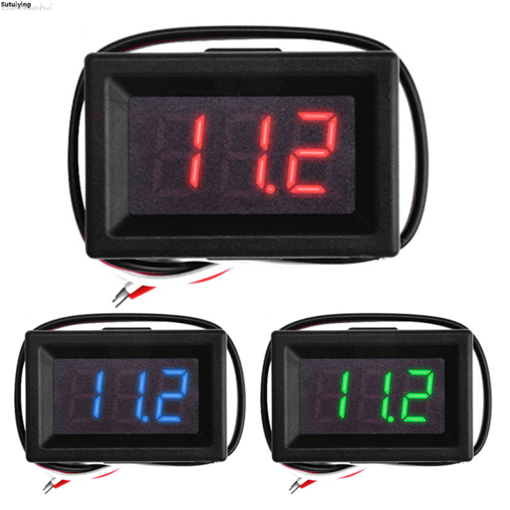NEW Liubakunhui Sutuiying 0.36 Inch Digital Voltmeter 3-Wire DC 0-100V ...