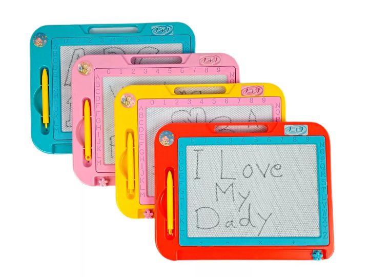 Magic Writer Magnetic Doodle Slate Board - Erasable Drawing Pad for ...