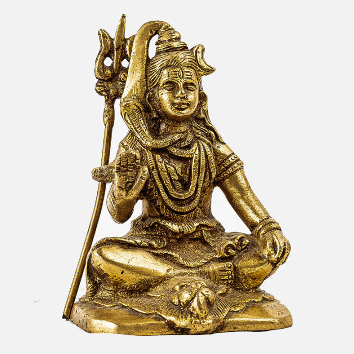 Saru Handicraft / Lord Shiva Statue / Metal / Lord Shiva Statue / Murti ...