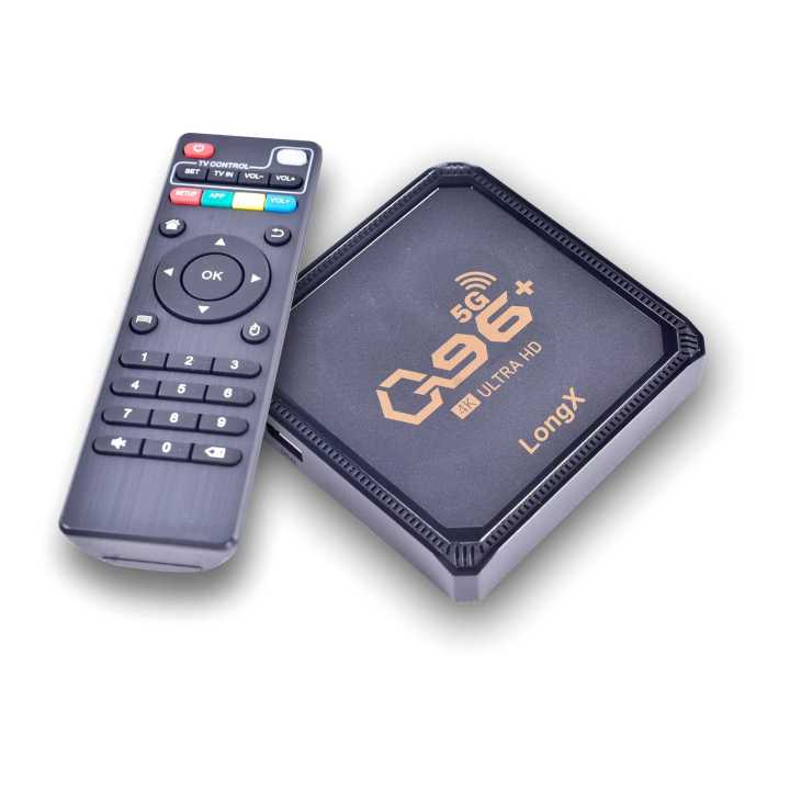 Q96+5G Android Smart TV Box 2G+16G 4K Wi-Fi HDMI Quad Core Media Player ...