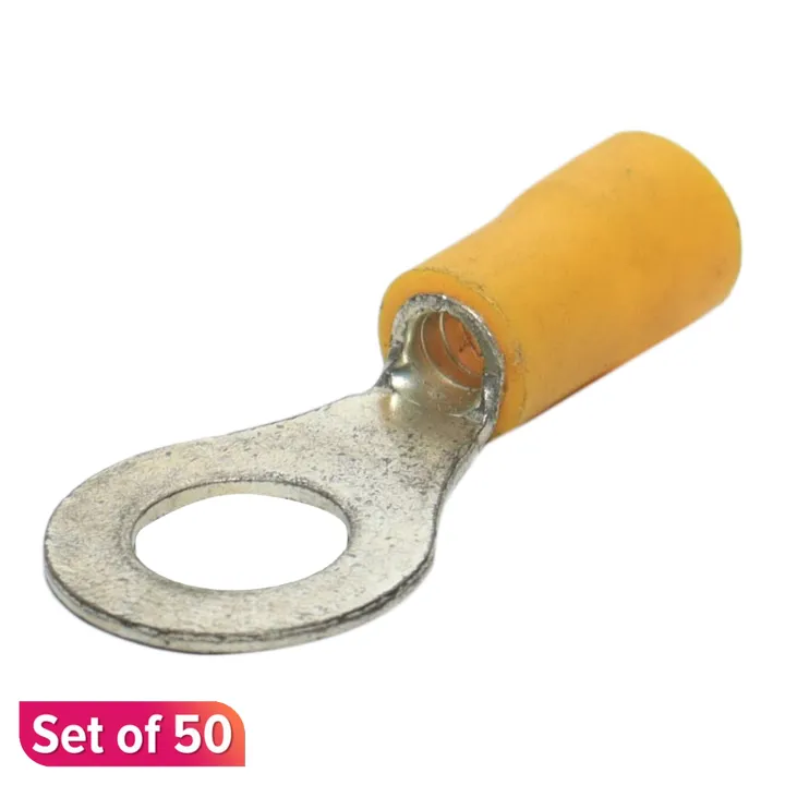 Cable Shoe Round Type 6mm - Set Of 50 | Daraz.com.np