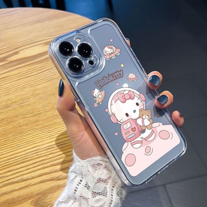 Special Fall Cute 7XSXR11ProMax121415iPhone Case Astronaut Kitty Sanrio ...