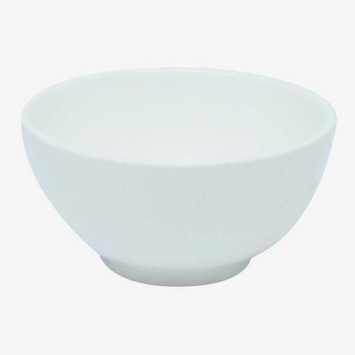 Plain White Round Design Ceramic Bowl 5" | Daraz.com.np
