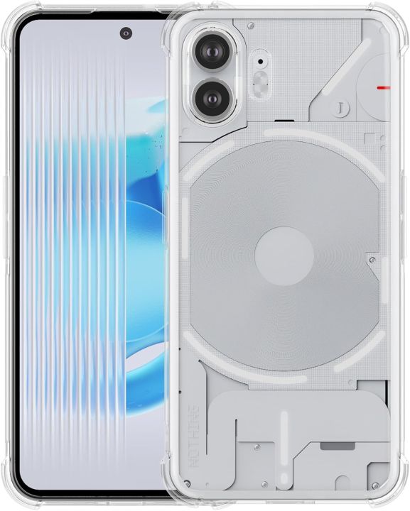 Clear Back Case for Nothing Phone 2 5G | Shock Proof Design ...