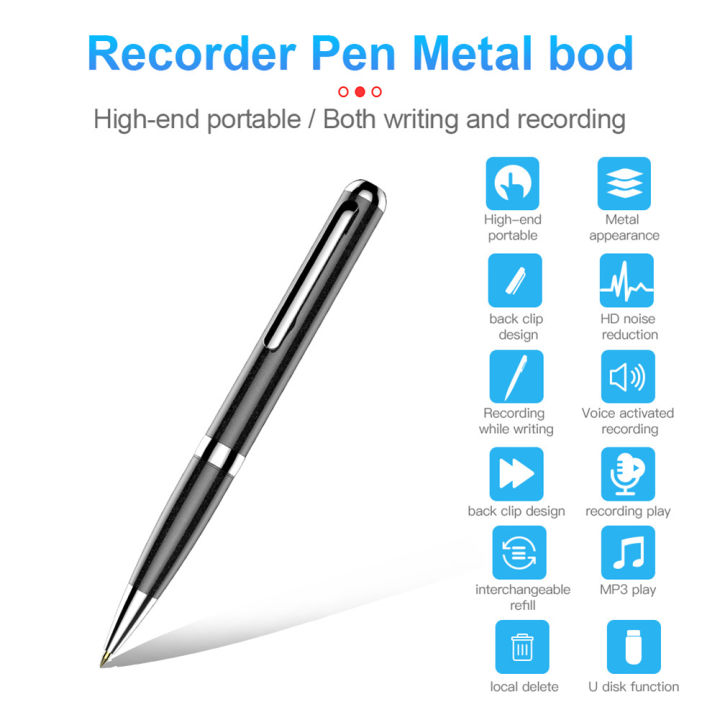 Voice Recorder Pen - Metal Body | Daraz.com.np
