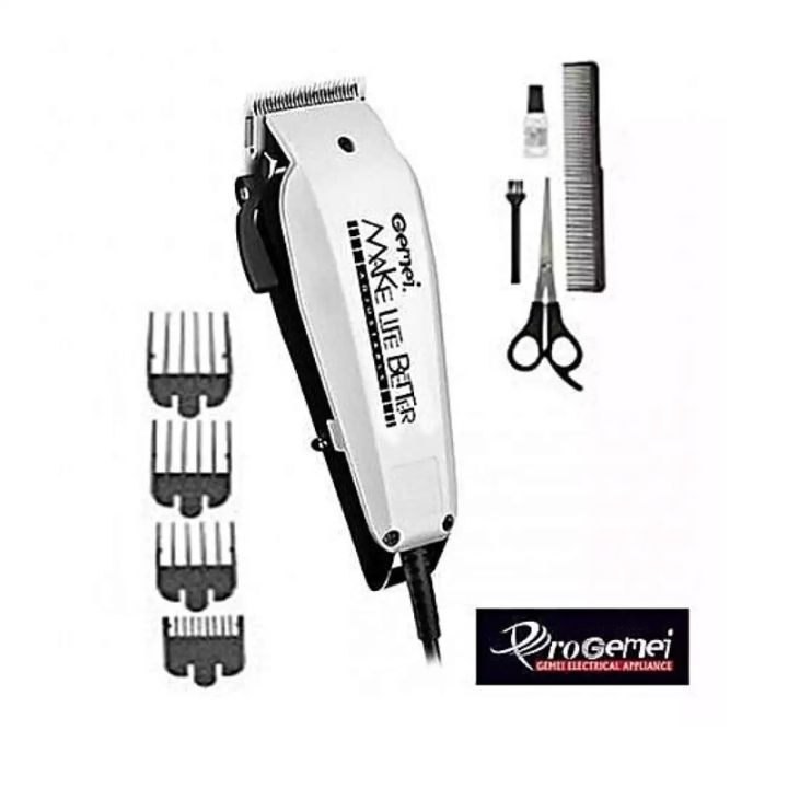 Gemei Gm-1022 Professional Hair Clipper Trimmer Shaver Cutter By Godam ...