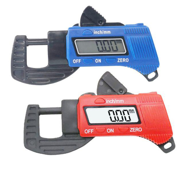 0-12.7mm Digital Thickness Gauge, Digital Display Measuring Tool Inch ...