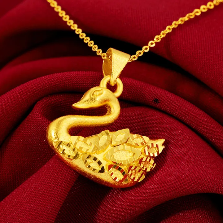 【Best Price Guaranteed】Smart Swan Pendant Female Smart Swan Necklace ...
