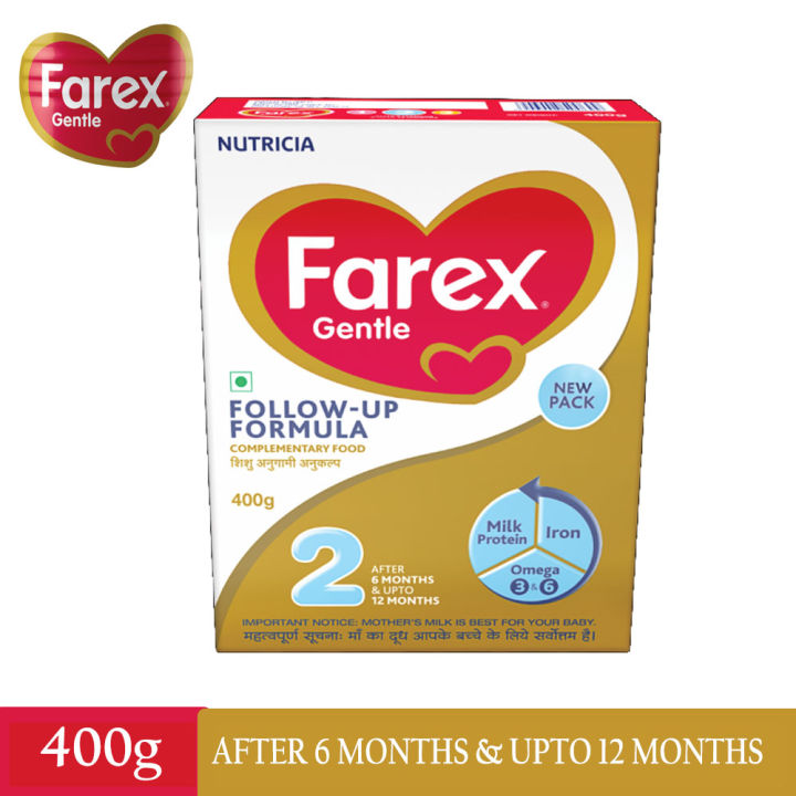 Nutricia Farex Stage 2 Milk Formula Powder 400GM | Daraz.com.np