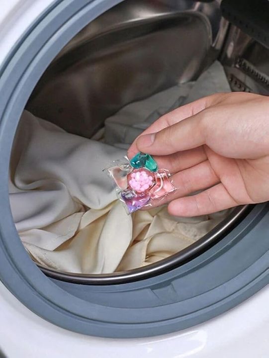 50 pcs Laundry Capsule for Washing Machine, Suitable for Front/Top Load ...