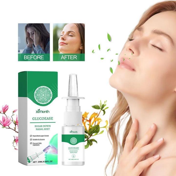 1PCS 20ml Relief Nasal Spray Hypoglycemic Diabetes Cleaning Oral ...