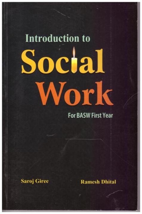 Social Work Textbook In English for B.A. (BASW) First Year TU Pub ...