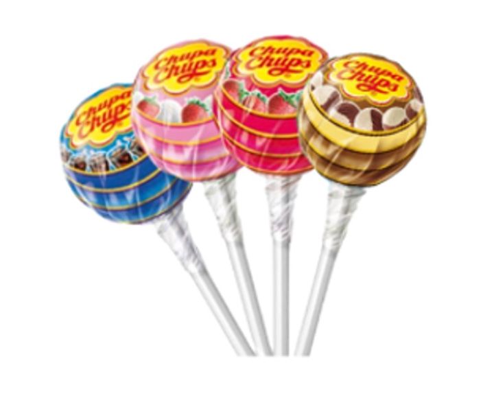 Chupa Chups Classic Pop- All 4 Flavors – Choco Vanilla, Cola, Cream ...