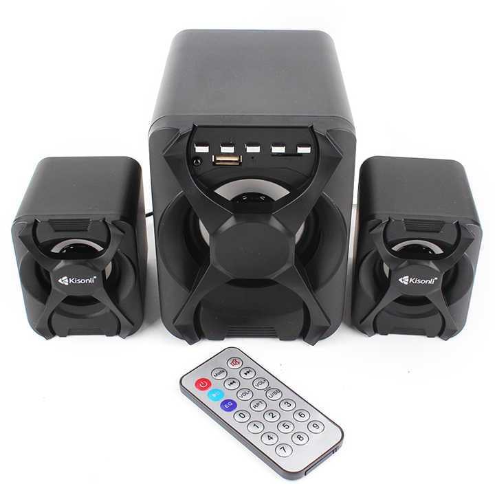 U-2500 Bluetooth USB 2.1 Portable Computer Speaker with Remote Control ...