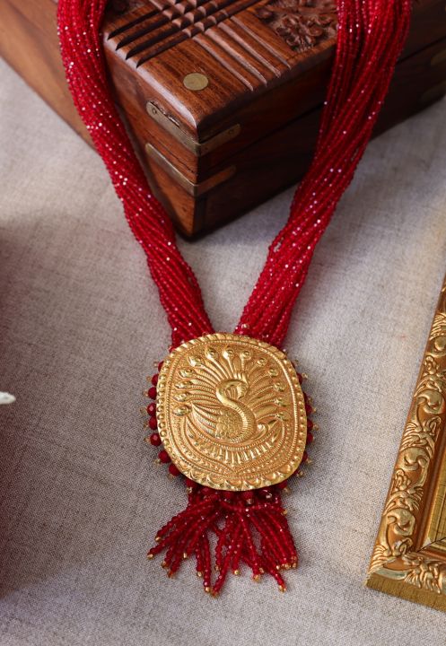 White Feathers Pure Gold Low Weight Haar For Women | Daraz.com.np