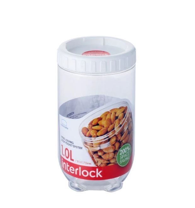 LocknLock Interlock Container 1L Airtight Container Microwave Freezer ...