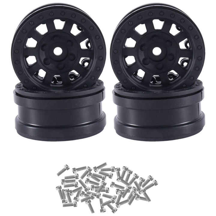 (GGBR) 8PCS Plastic Beadlock 1.9 Wheel Hub Wheel Rim for 1/10 RC ...