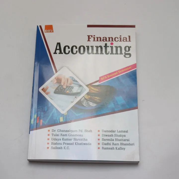 Kriti's BCA 2nd Semester Financial Accounting Course Book | Daraz.com.np