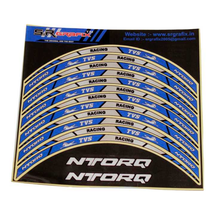 TVS Ntorq Universal Rim Sticker | Daraz.com.np