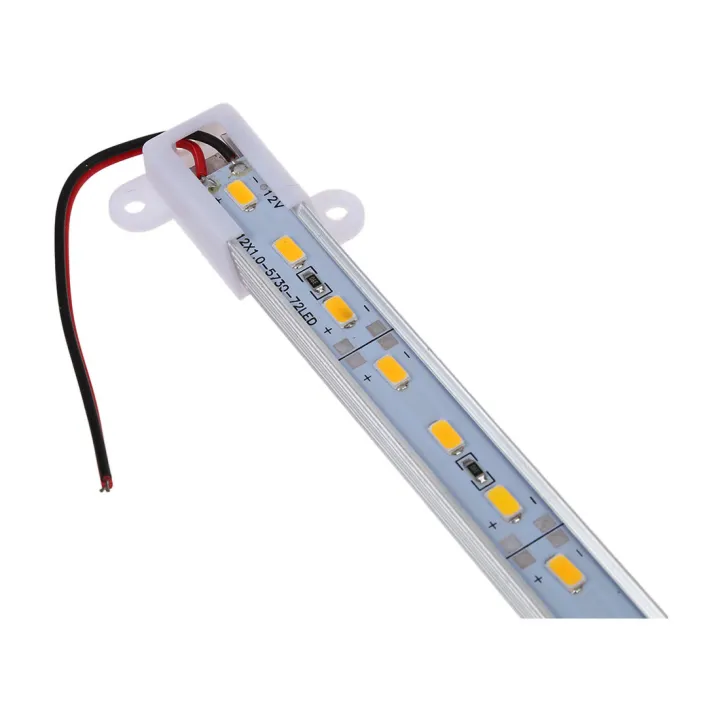 CGearuppt 50CM 5630 SMD 36 LED Warm White Aluminium Rigid Strip Bar ...