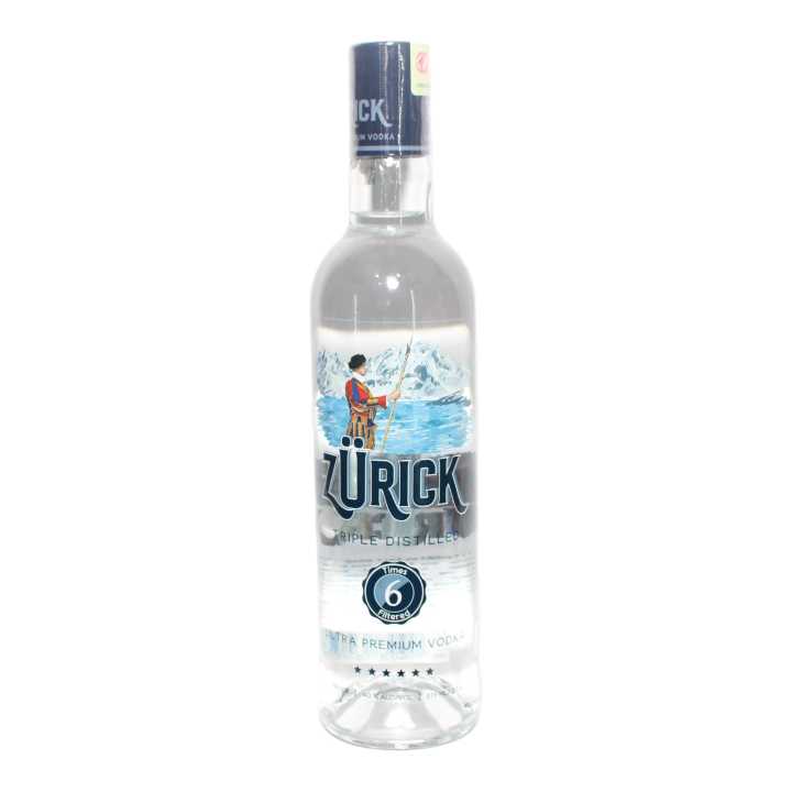 Zurick Triple Distilled 6 times Filter Vodka 375ml | Daraz.com.np