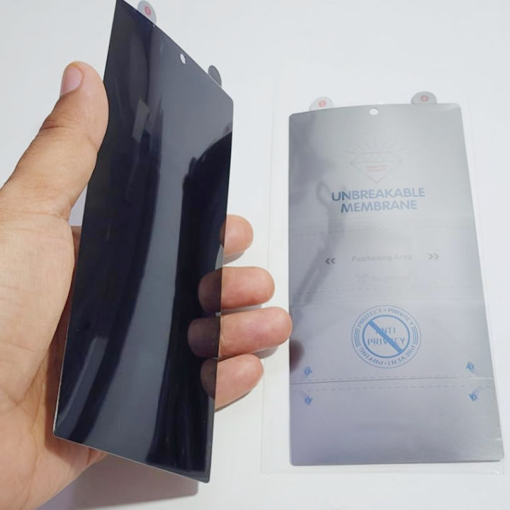 Privacy Film for Vivo V27 / Pro 5G - Unbreakable Hydrogel Membrane TPU ...