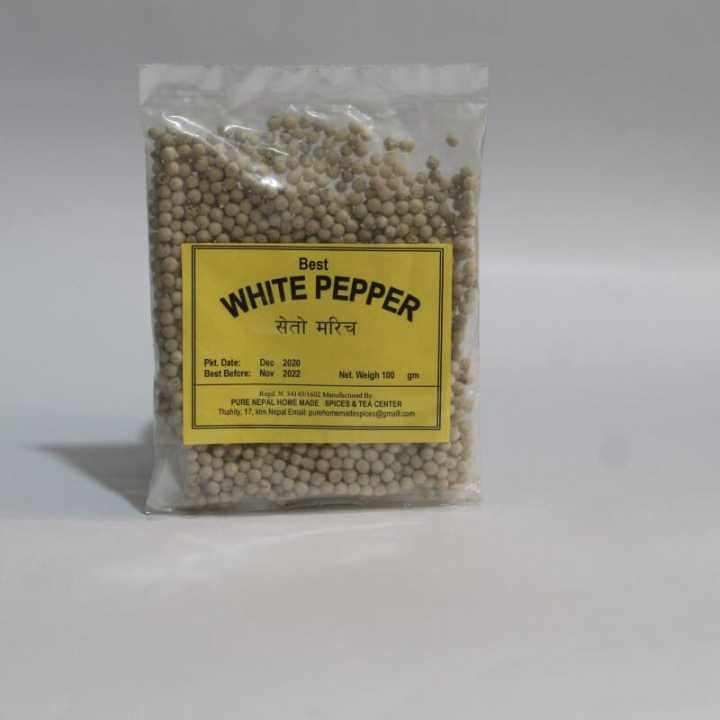 Pure Homemade Best White Pepper Masala 100Gm | Daraz.com.np