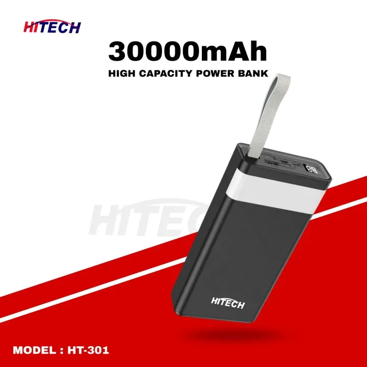 Discover High-Tech Power with the 30000mAh HT-302 Power Bank: Unleash ...