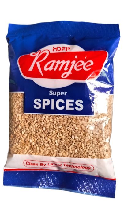 Ramjee White Sesame Seeds ( Seto Til ) - 100gm | Daraz.com.np