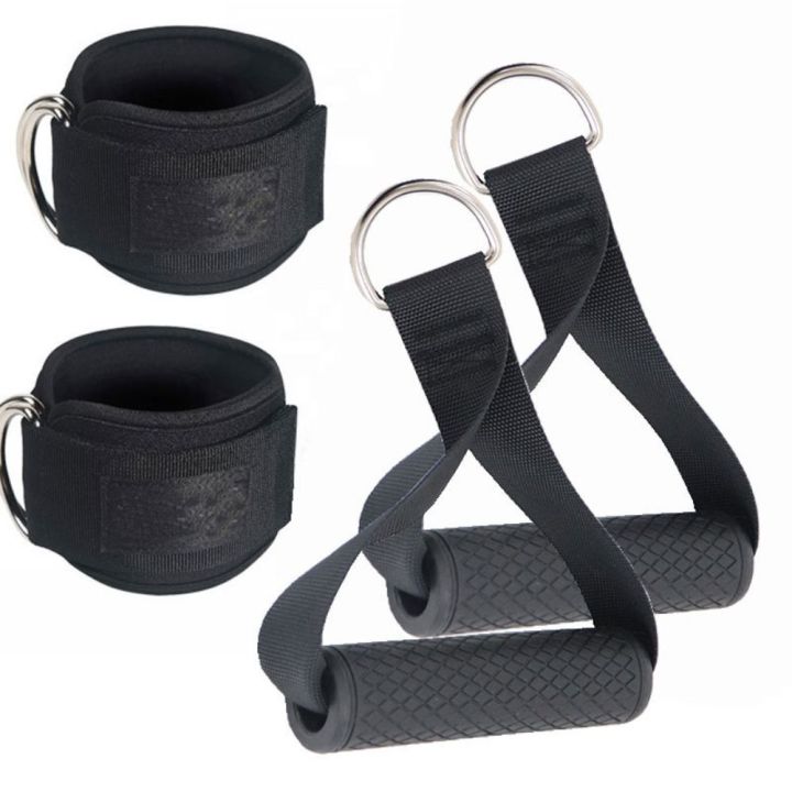 NEW Nylon Construction Cable Machine Attachment Set Durable Heavy-Duty ...