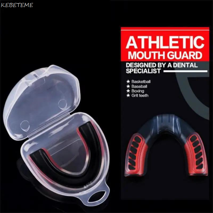 KEBETEME Professional Muay Thai Tooth Protection EVA Boxing Mouthguard ...