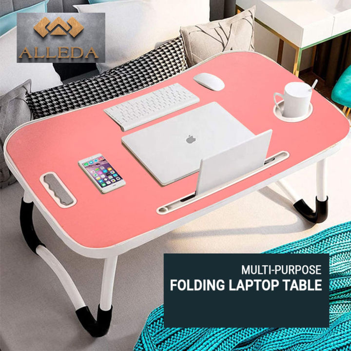 Smart Multi-Purpose Laptop Table Stand/Study Table/Bed Table/Foldable ...