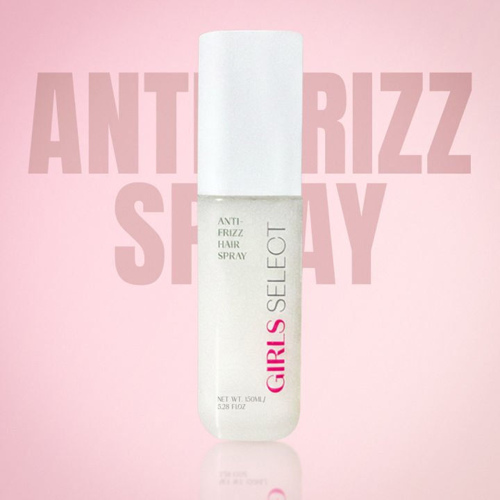 Girls Select Anti-Frizz Hair Spray – Long-Lasting, Lightweight, Anti ...