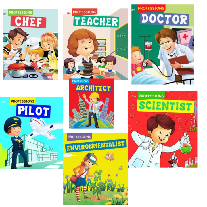 Collection Of Professions Books For Children | Daraz.com.np