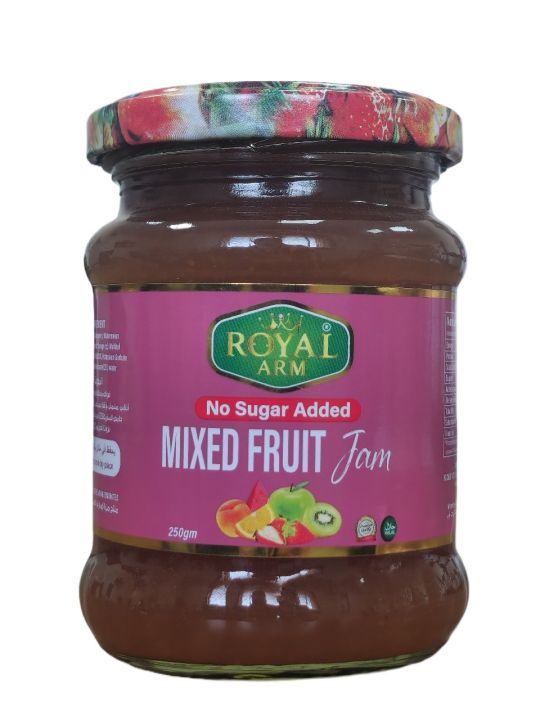 ROYAL ARM NO SUGER ADDED MIXED FRUIT JAM 250GM | Daraz.com.np
