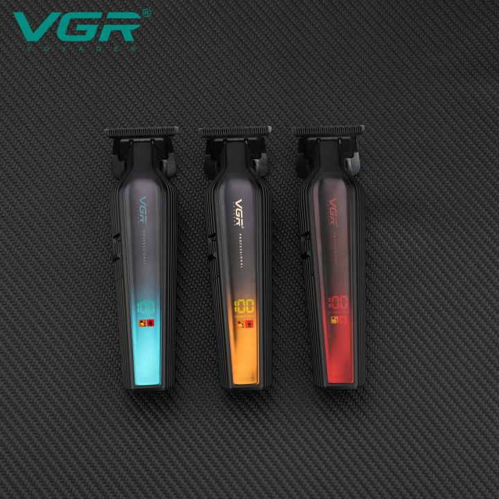 VGR Professional Hair Clipper Hair Trimmer Machine Rechargeable Electric Hair Cutting Machine ...