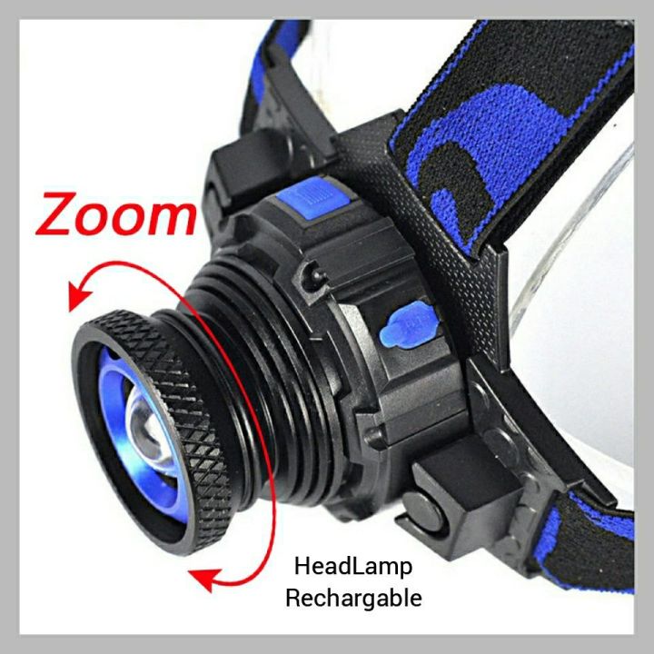 Rechargeable Headlights XPE LED Headlamp+Charger | Daraz.com.np